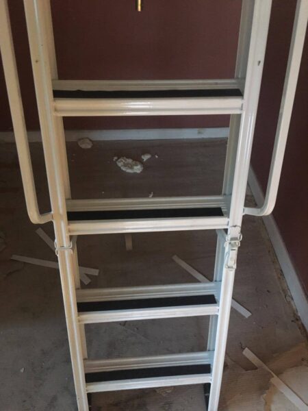 3.65 – 5 Metre Açılır 4 Katlanır Metal Çatı Merdiveni