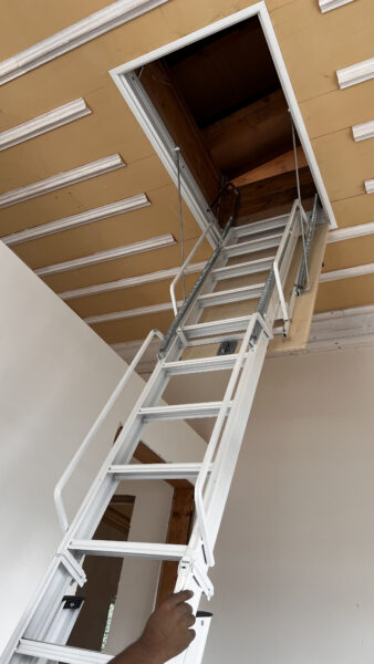 3.65 – 5 Metre Açılır 4 Katlanır Metal Çatı Merdiveni