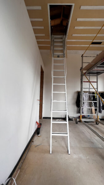 3.65 – 5 Metre Açılır 4 Katlanır Metal Çatı Merdiveni